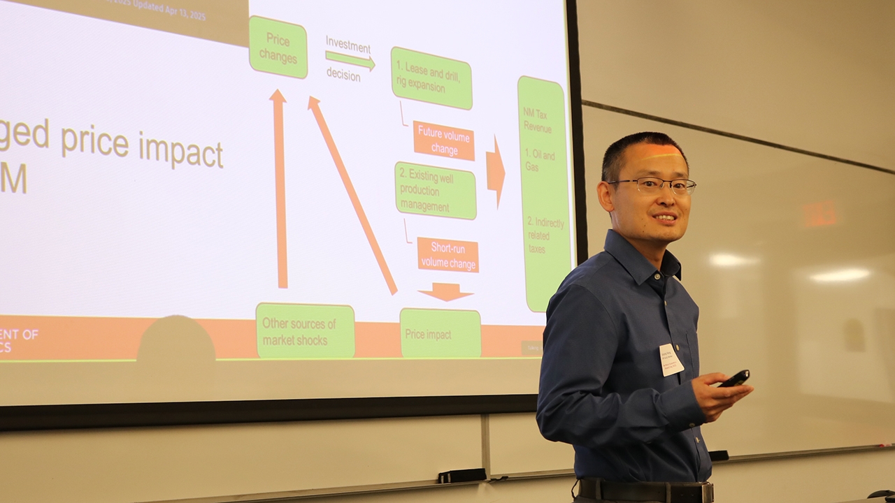 4th annual New Mexico Economics Research Day highlights projects impacting state | UNM UCAM Newsroom